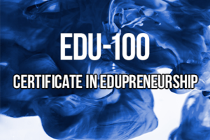 Certificate in Edupreneurship « Canadian College of Educators